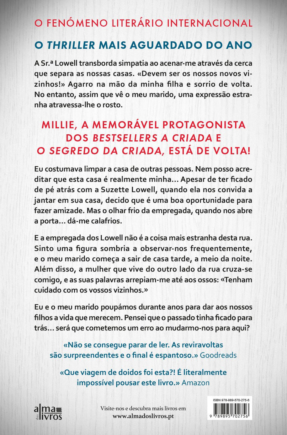 A Criada Está a Ver em Alma dos Livros